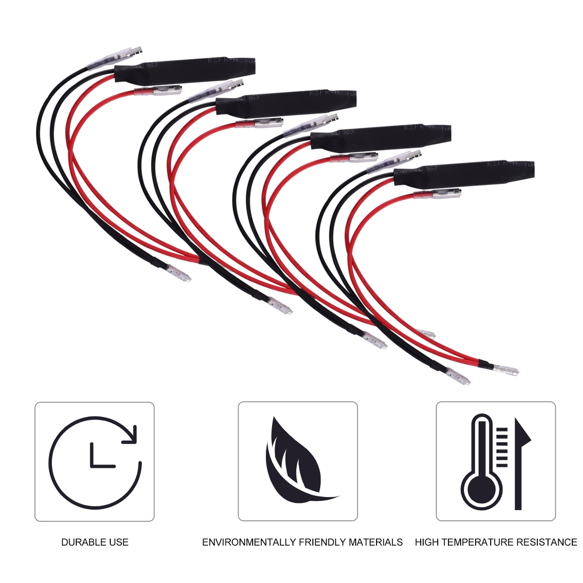 Raindrops Motorcycle Flasher LED Signal Turn Light Decoder Indicator ...
