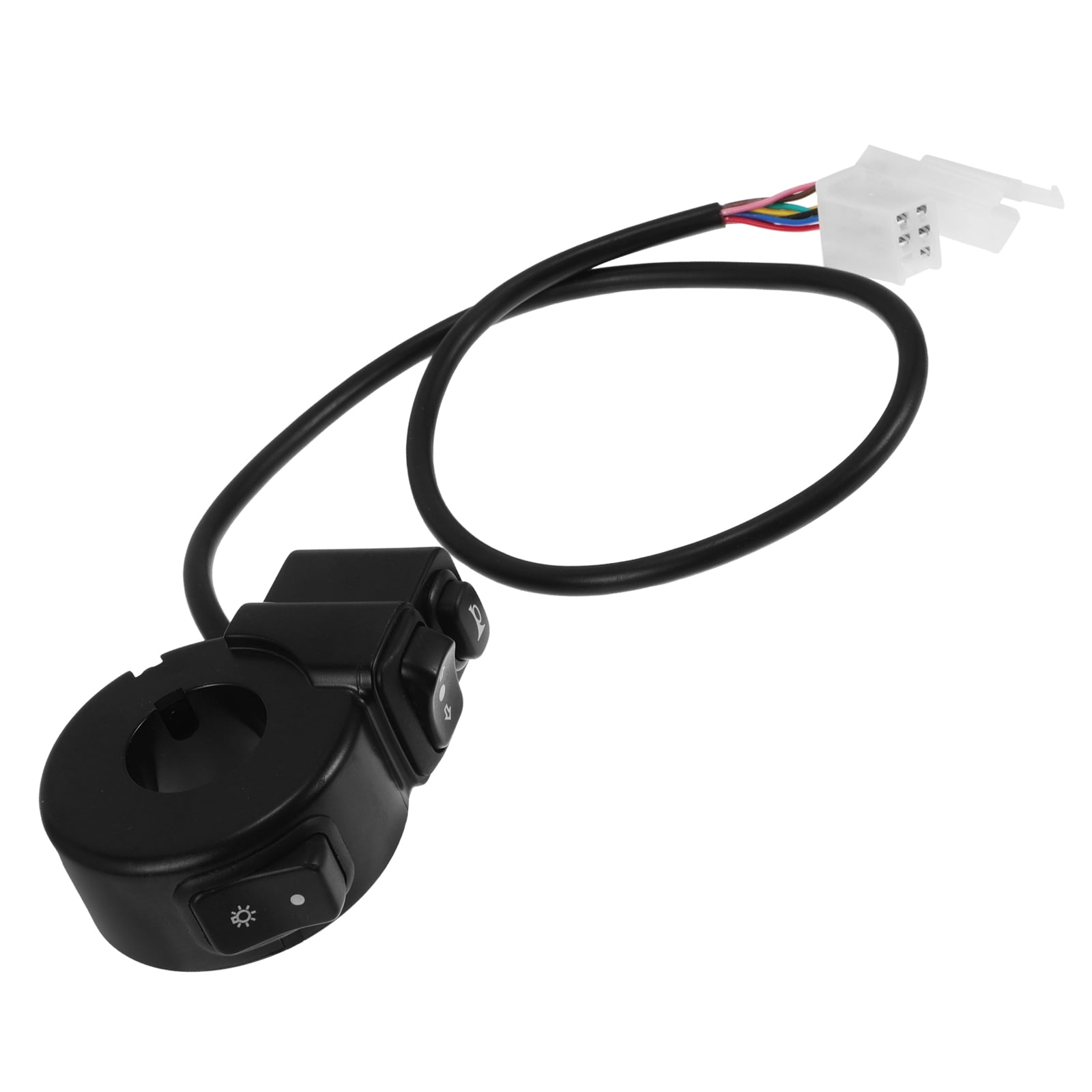 Raindrops Motorcycle Handlebar Switch Headlight Steering Horn Switch ...