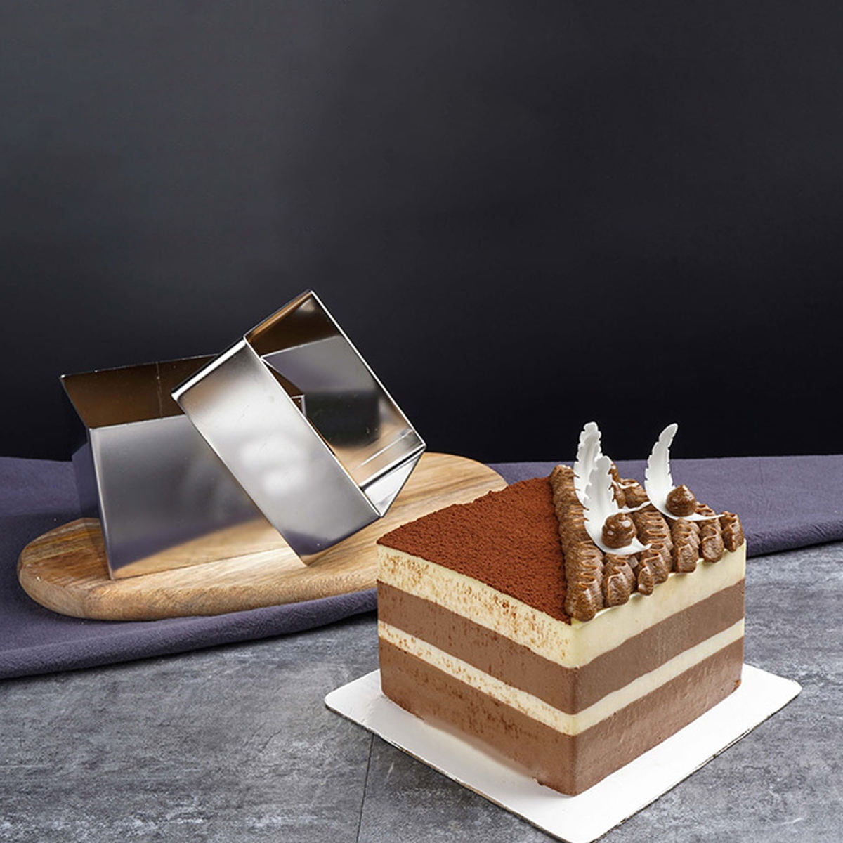 Raindrops Mousse Cutter 6.00X6.00X5.00CM for Baking and Cooking with High Temperature Resistance ...