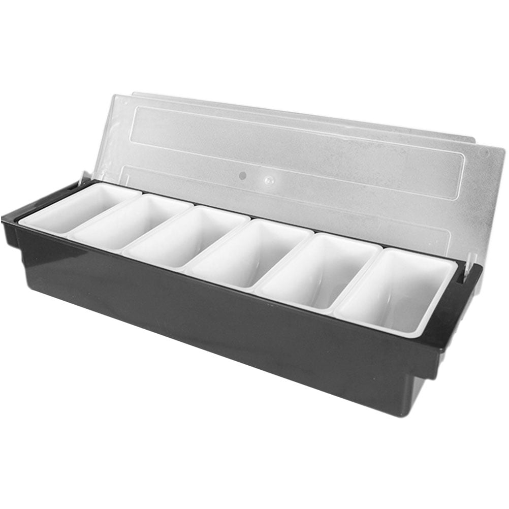 Raindrops Multi Compartment Food Box for Party Snack Serving Safe ABS ...