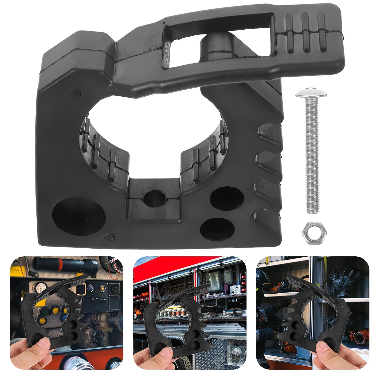 Raindrops Multi-use Stick Holder Fire Fighting Truck Fixing Clamp Daily ...