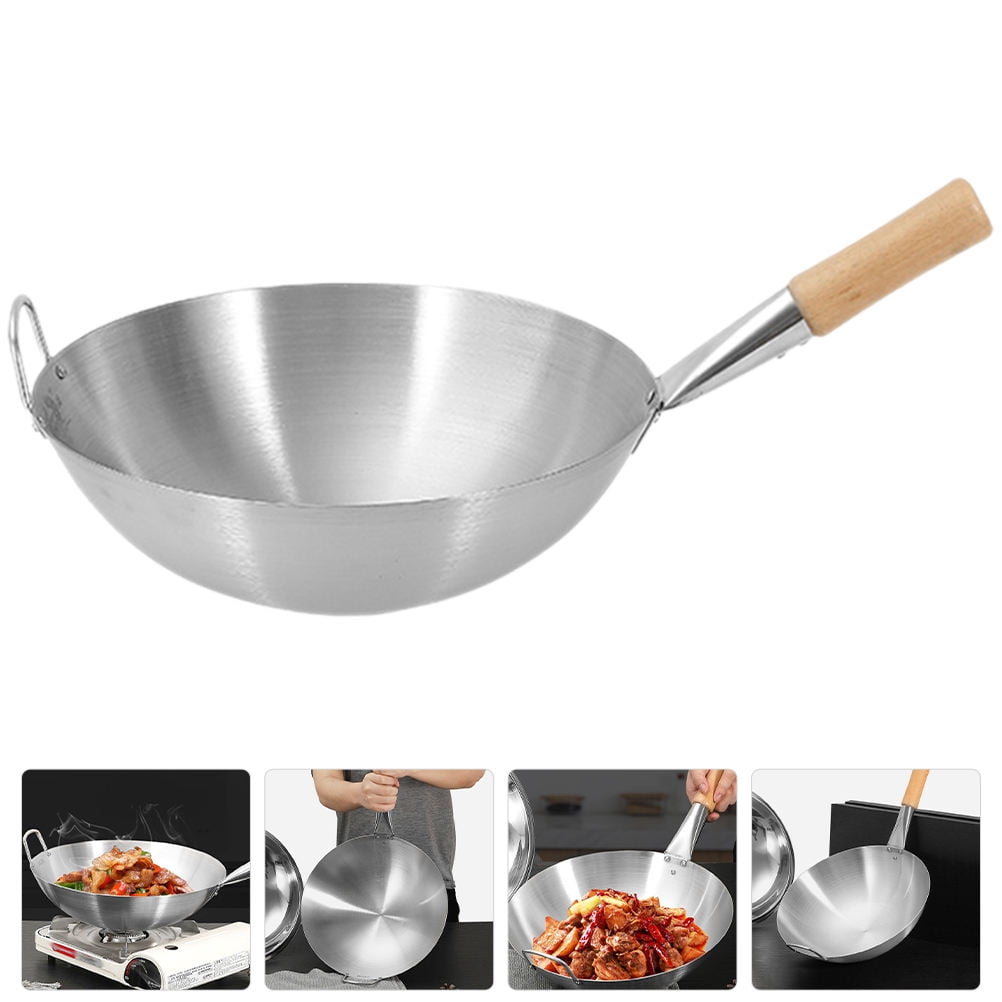 Raindrops Simple and Convenient Wok for Households Home Cooking 1Pcs 21 ...