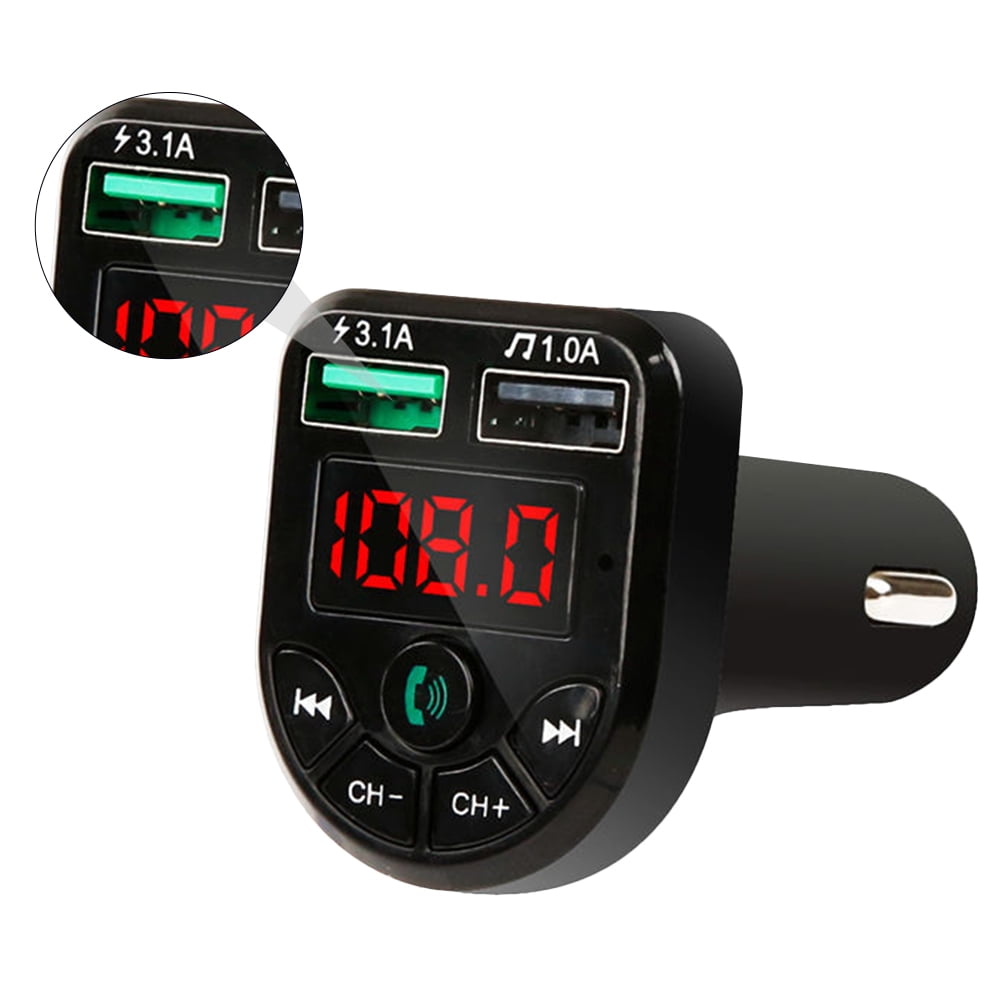 Raindrops Music Player Car Kit Digital Phone Charger Wireless ...