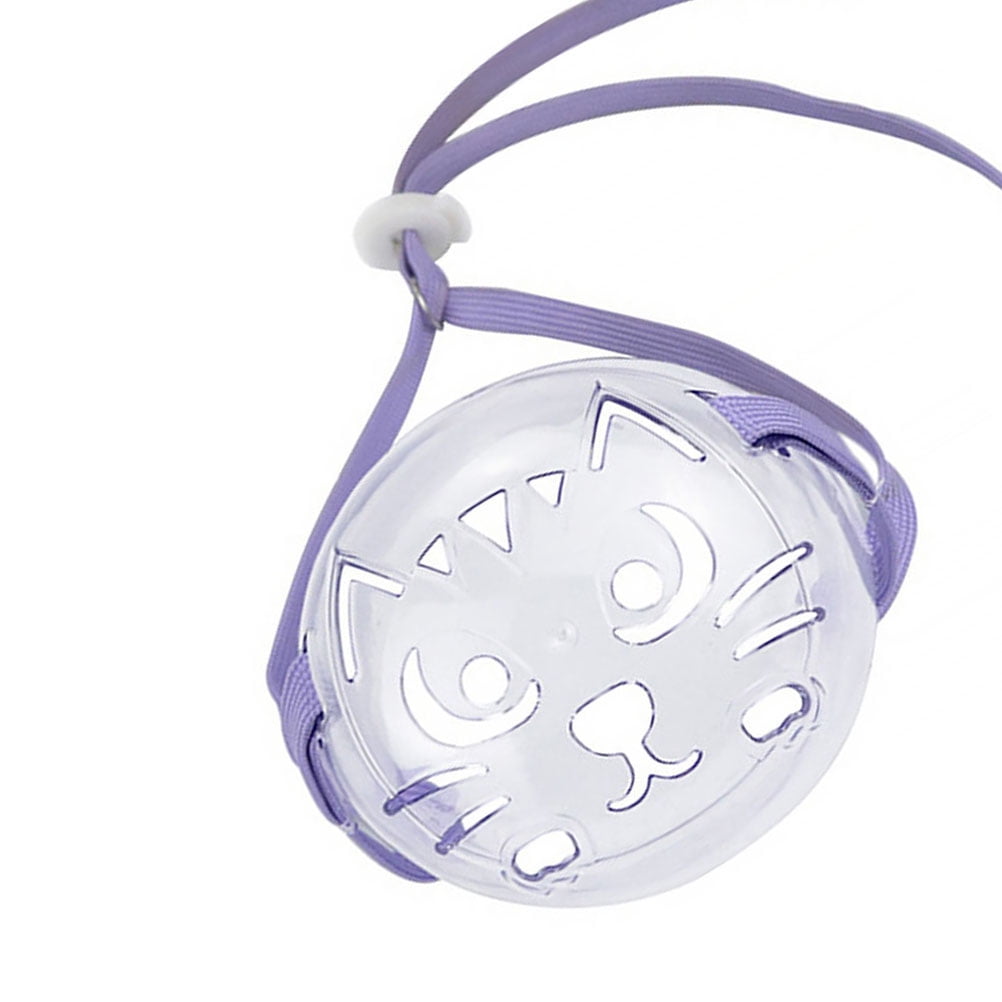Raindrops Muzzle for Kittens Cat Grooming Muzzle Assorted Color 1Pack Prevent Biting Others ...
