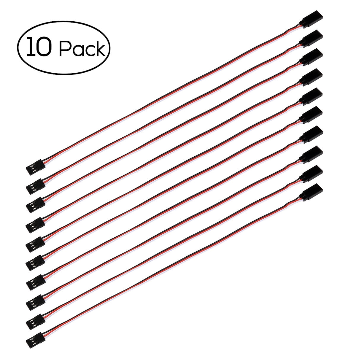 Raindrops NUOLUX 10pcs/set 32cm 3-pin Male to Female Extension Lead ...