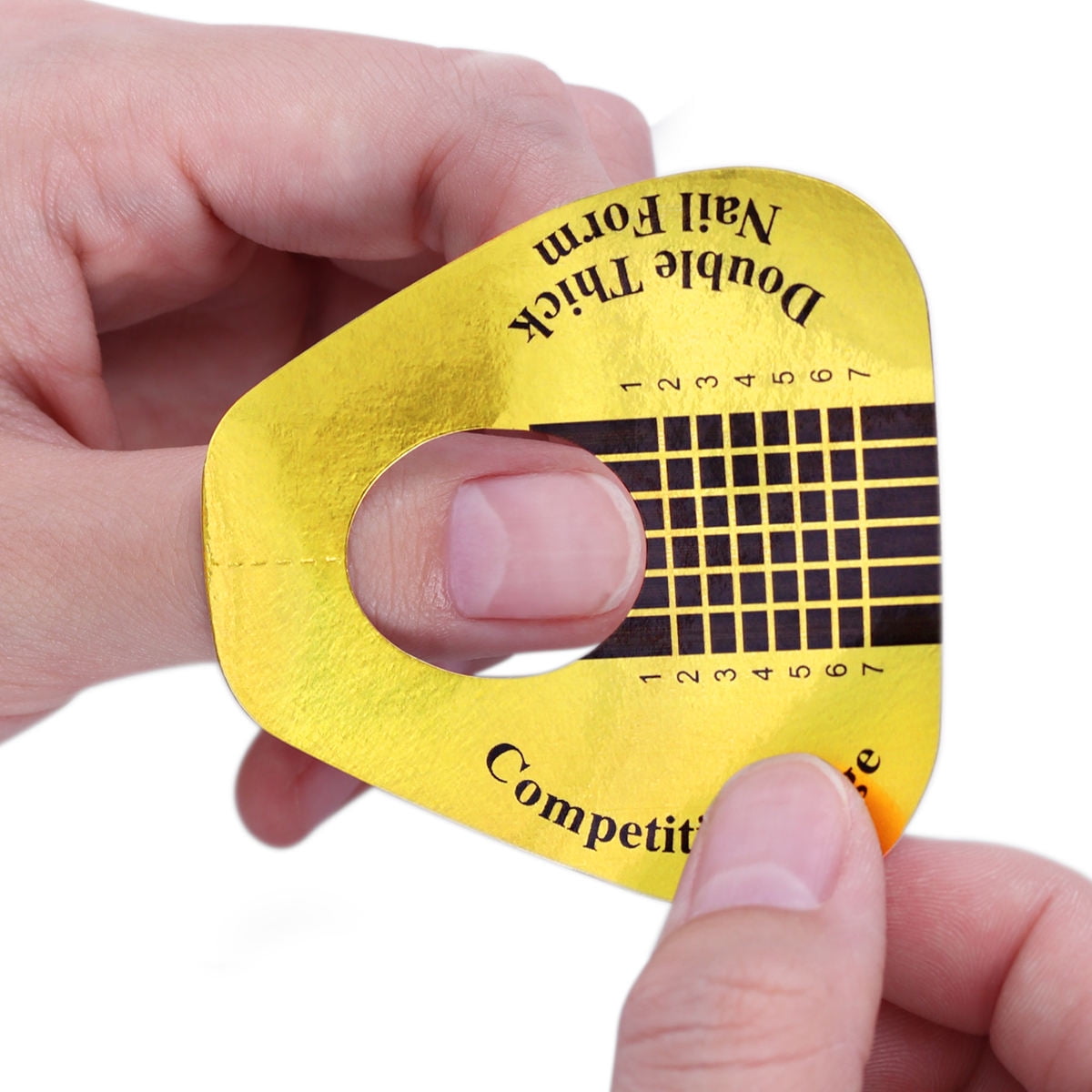 Raindrops Nail Form 100pcs with Dual Nail Forms Sticker for Perfect in ...