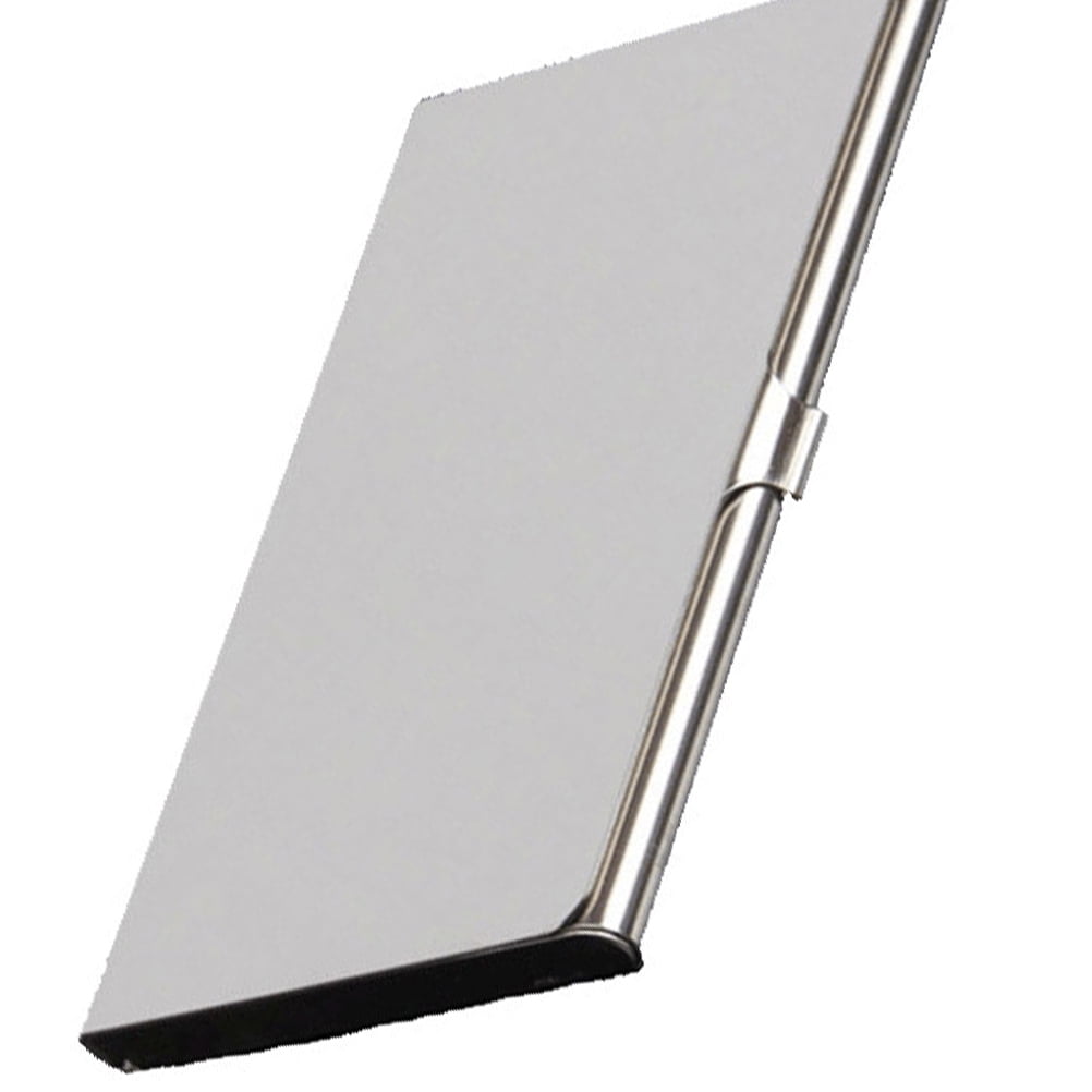 Raindrops Name Case Metal Business Holder Pink Binder Dividers Simple ...