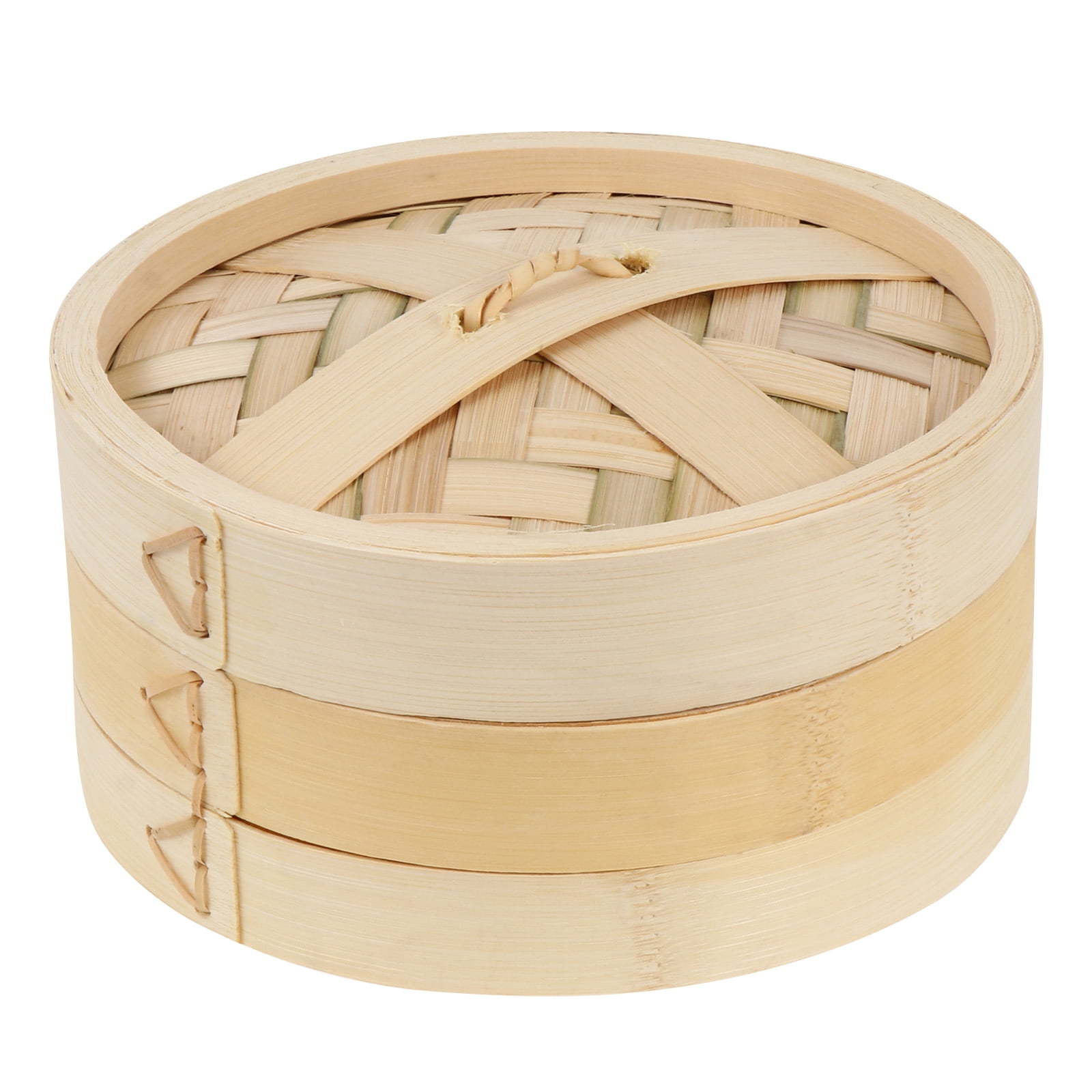 Raindrops Natural Steamer Basket with Lid 20cm Traditional Chinese ...