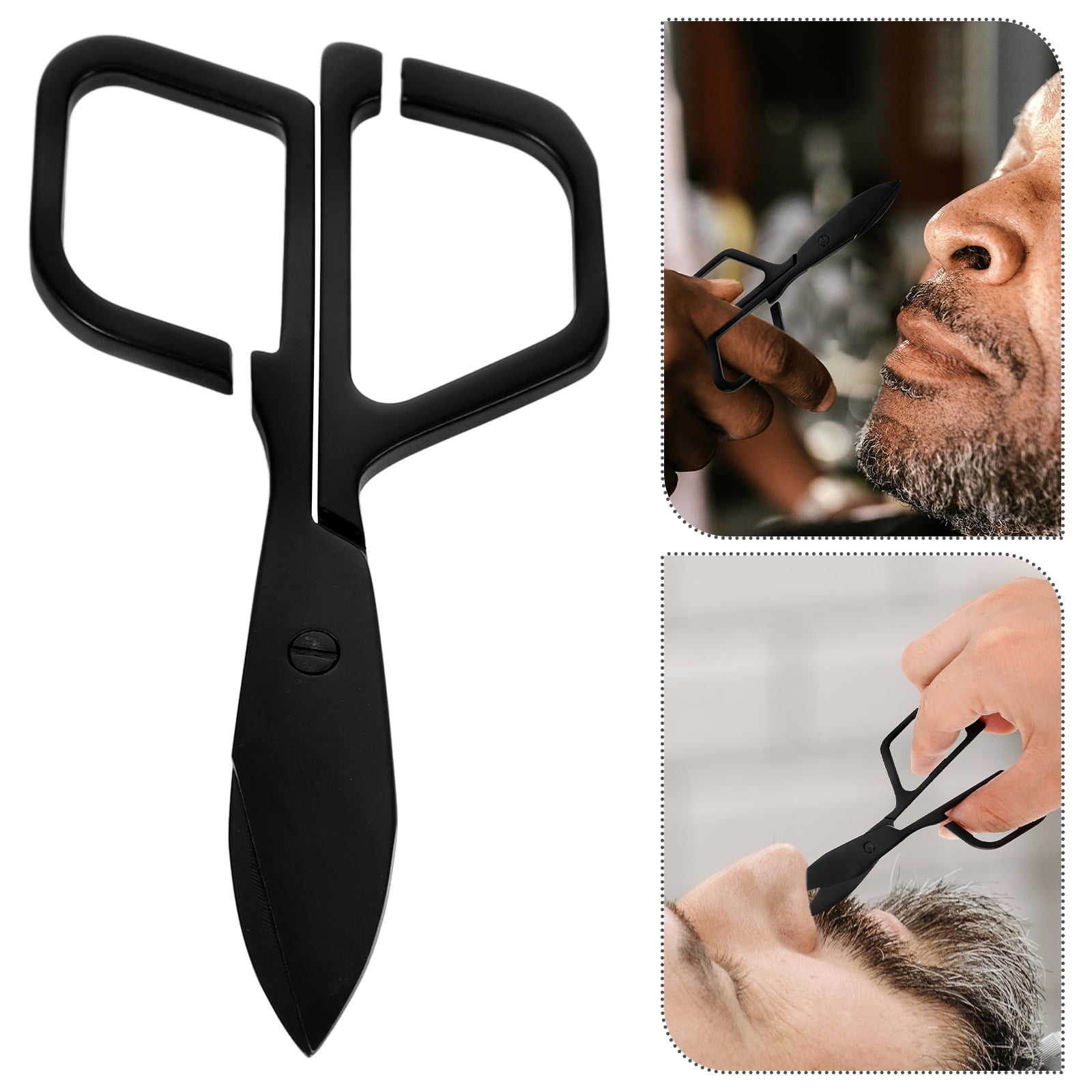 Raindrops Nose Hair Scissor 1Pack for Men and Women Round Tip Stainless ...