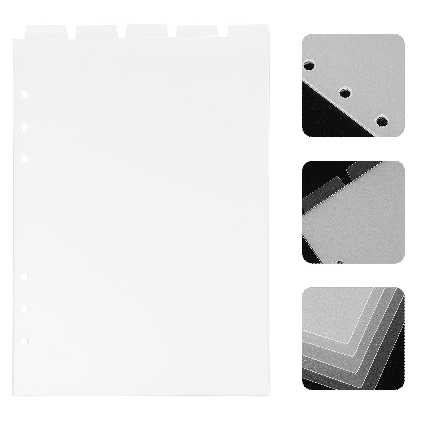 Raindrops Notebook Partition Baffle Dividers with Tabs Binder Office ...