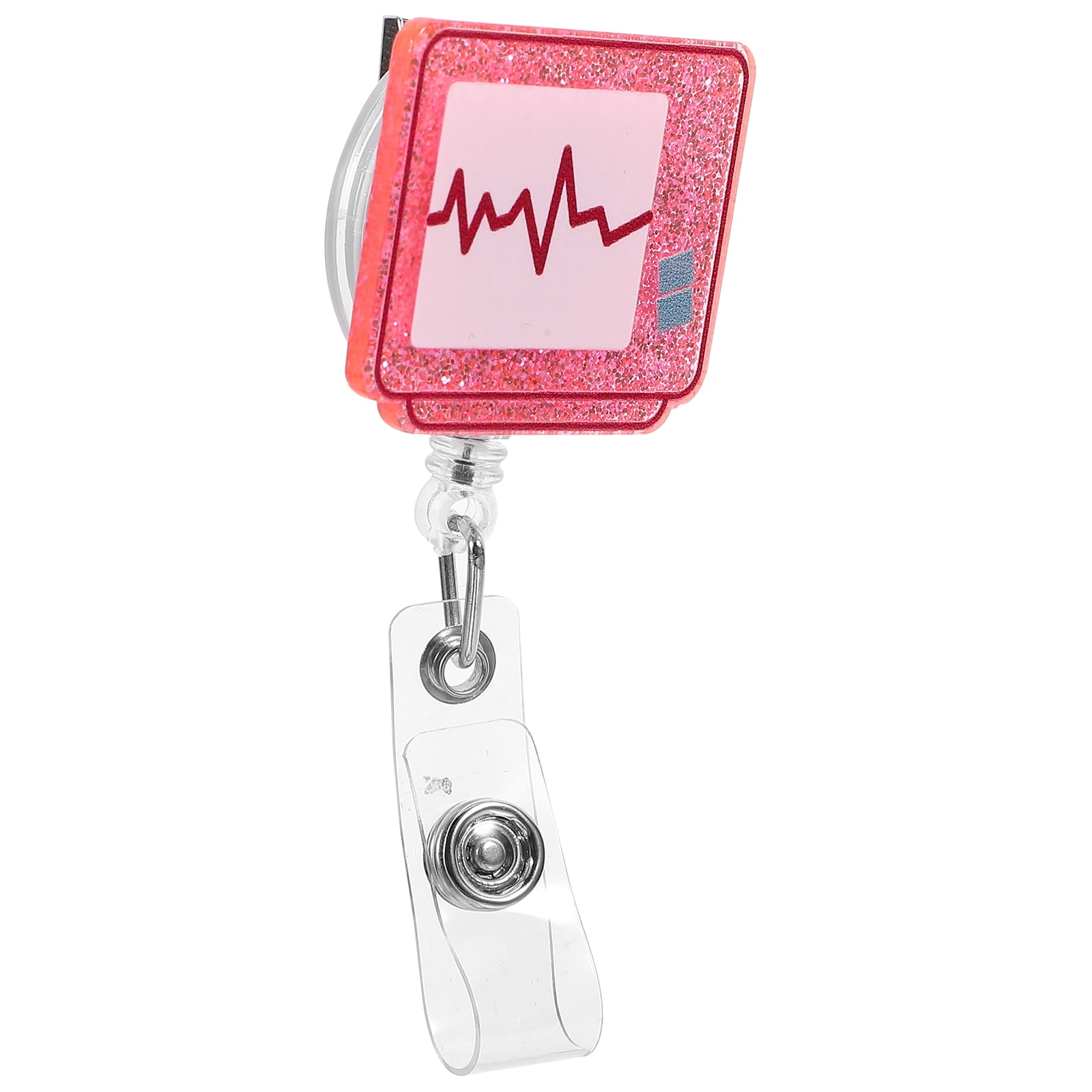 Raindrops Nurse Name Badge Holder Nurse Badge Buckle Multi-function ID ...