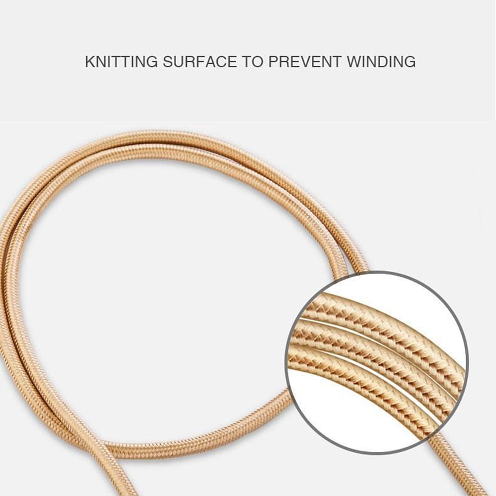 Raindrops Nylon Braided Micro USB Cable Charging Cable Extra Long ...