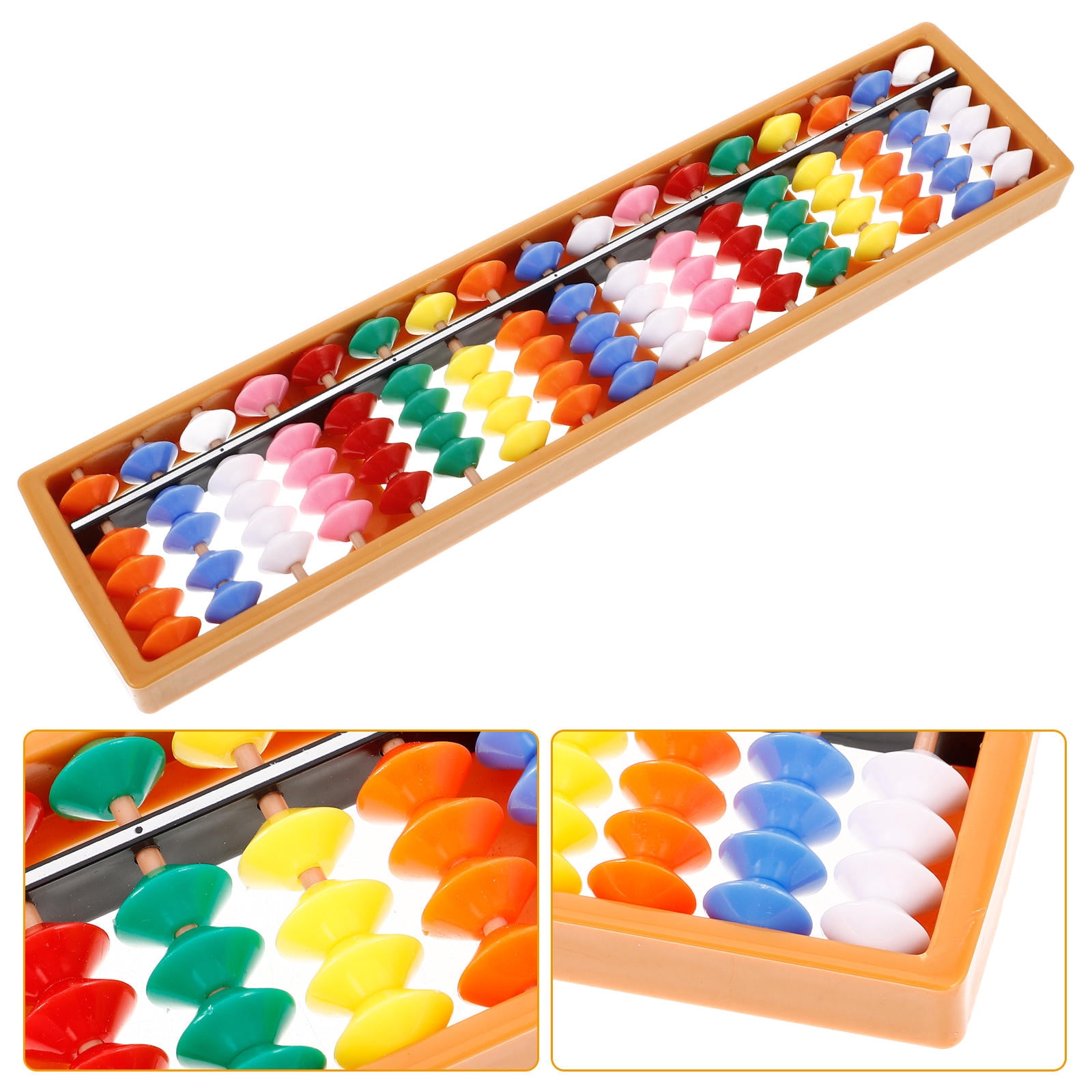 Raindrops OUNONA Math Abacus 17 column Traditional Chinese Abacus for ...
