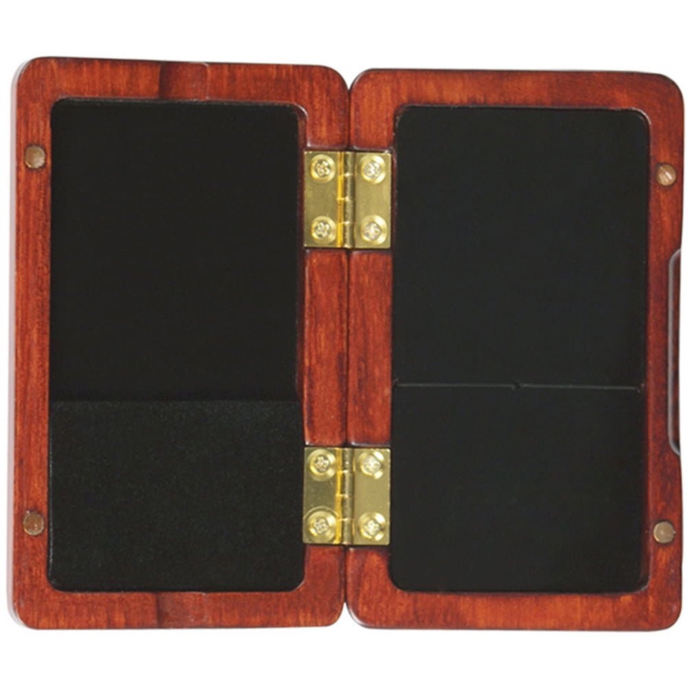 Raindrops Oboe Storage Case Solid Wood Reed Box Small Holder - Walmart.com