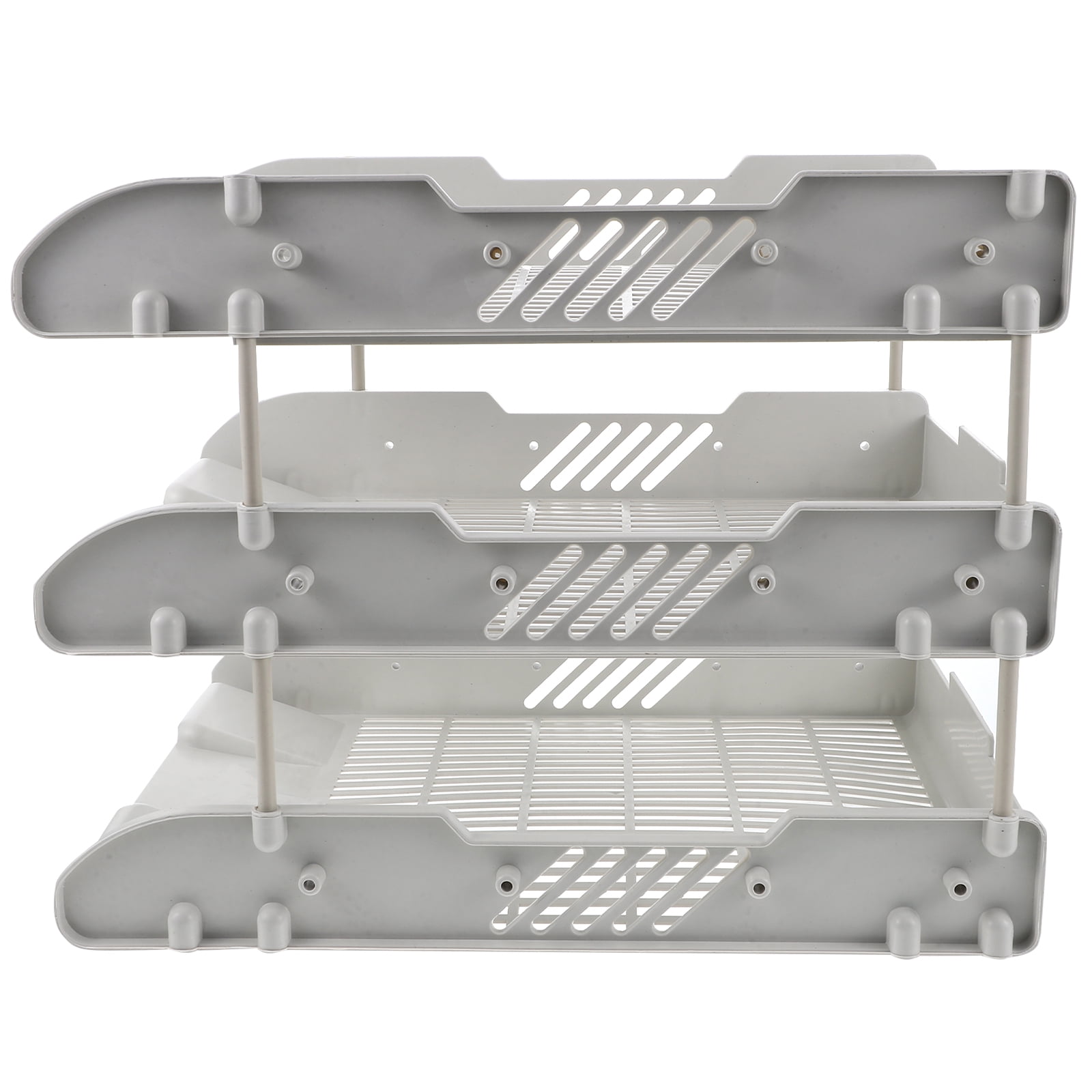 Raindrops Office Desk Organizer 3-Tier File Rack Paper Holder Desktop ...