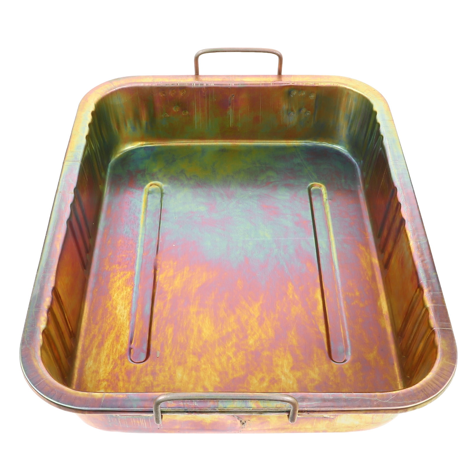 Raindrops Oil Drain Pan Waste Engine Oil Container Oil Drain Tray Motor ...