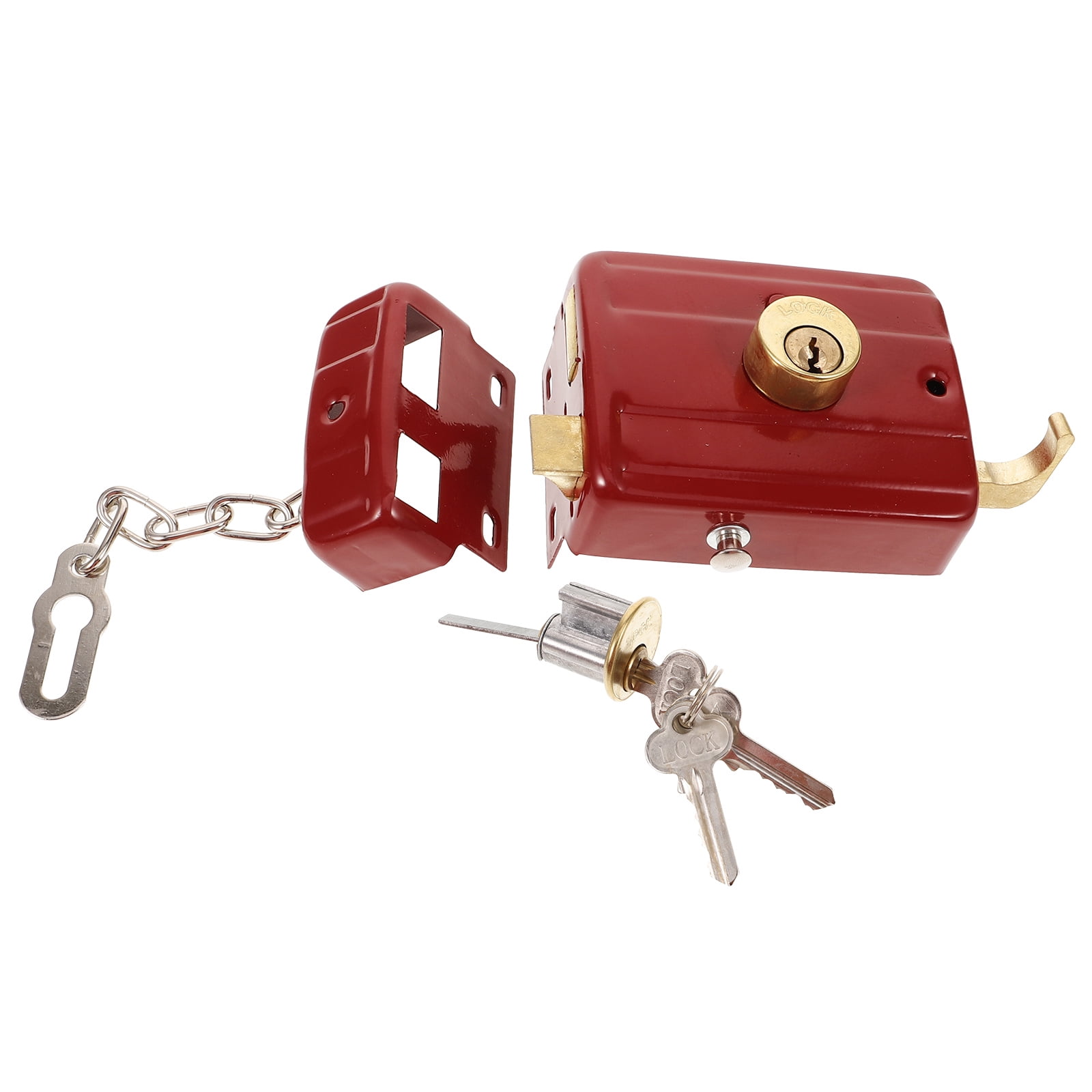 Raindrops Old Style Anti-theft Door Lock Latch Latches Security Travel ...
