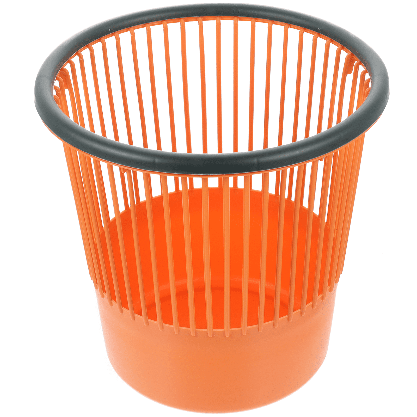 Raindrops Orange Basketball Trash Can with Strong Base for Storage Use ...