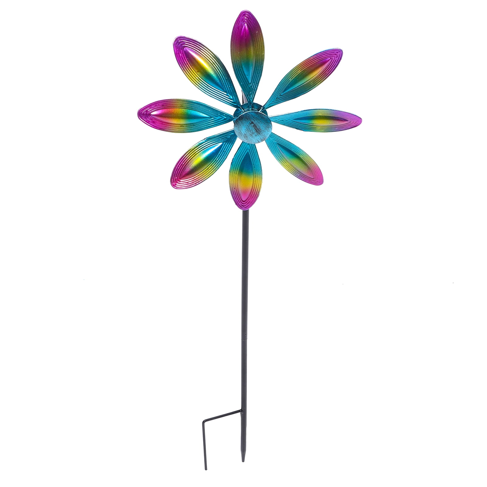 Raindrops Outdoor Metal Wind Spinner Pinwheel Windmill Party Pinwheel ...