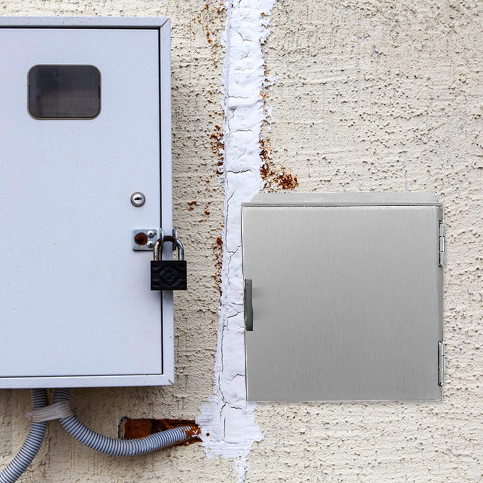 Raindrops Outdoor Socket Cover Weatherproof Outlet Box Locking Outlet ...