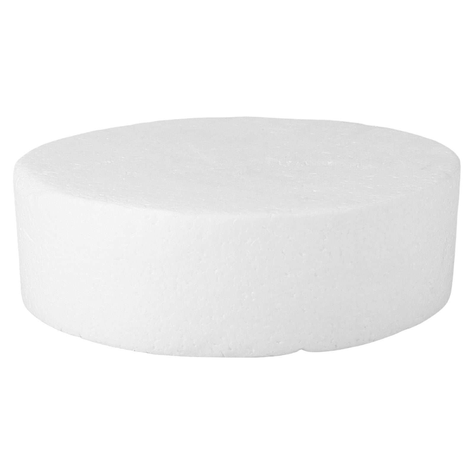 Raindrops Oval White Foam Cake Dummy For Icing Application Beginners ...