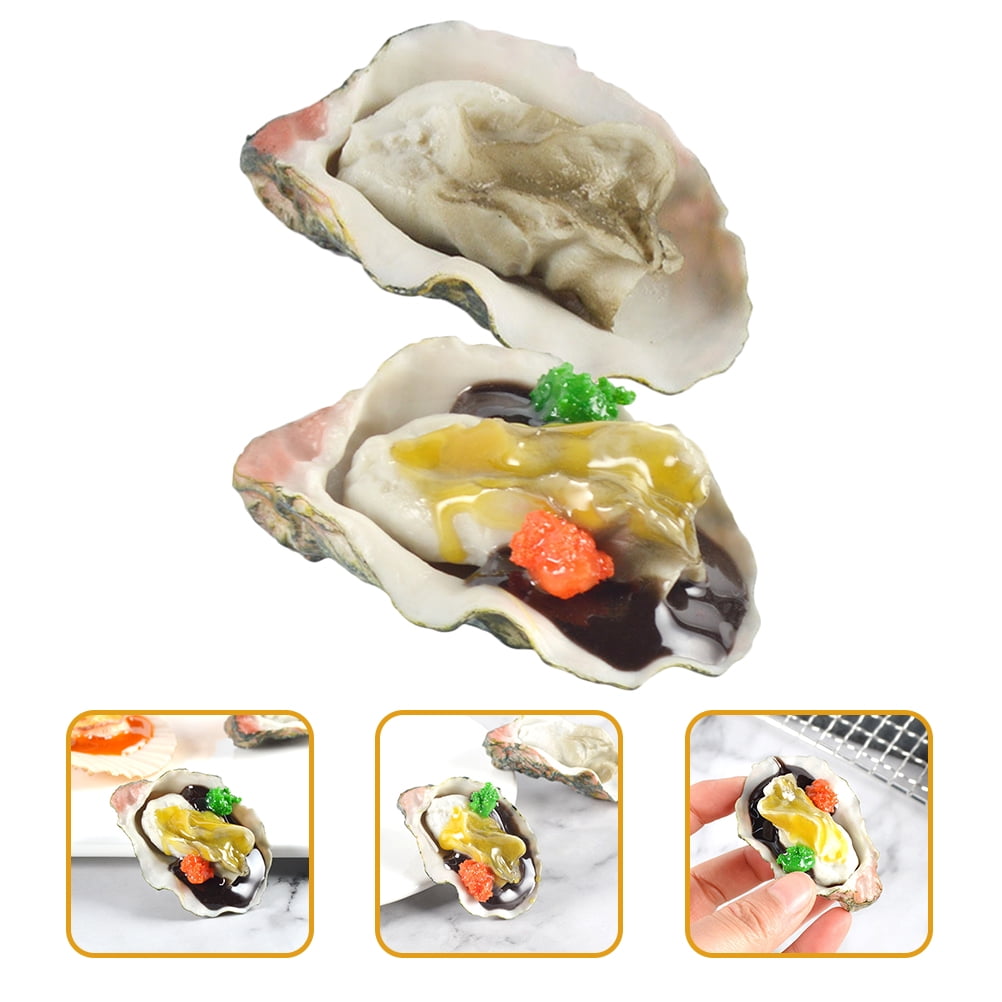 Raindrops Oyster Model Prop for Decor Made of PVC with Realistic Look ...