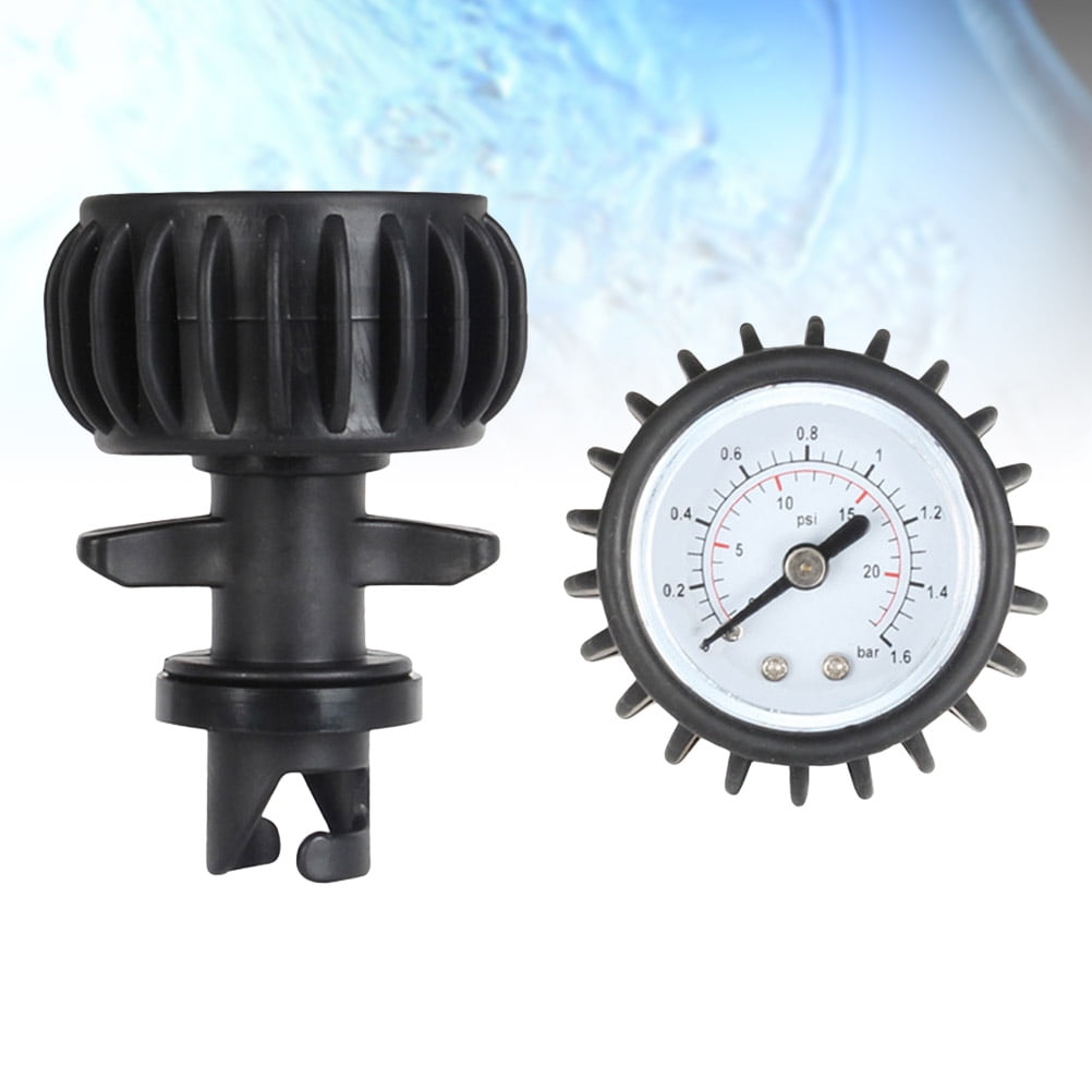 Raindrops PVC Pressure Gauge for Boat with 25psi Readings and Long Hose ...