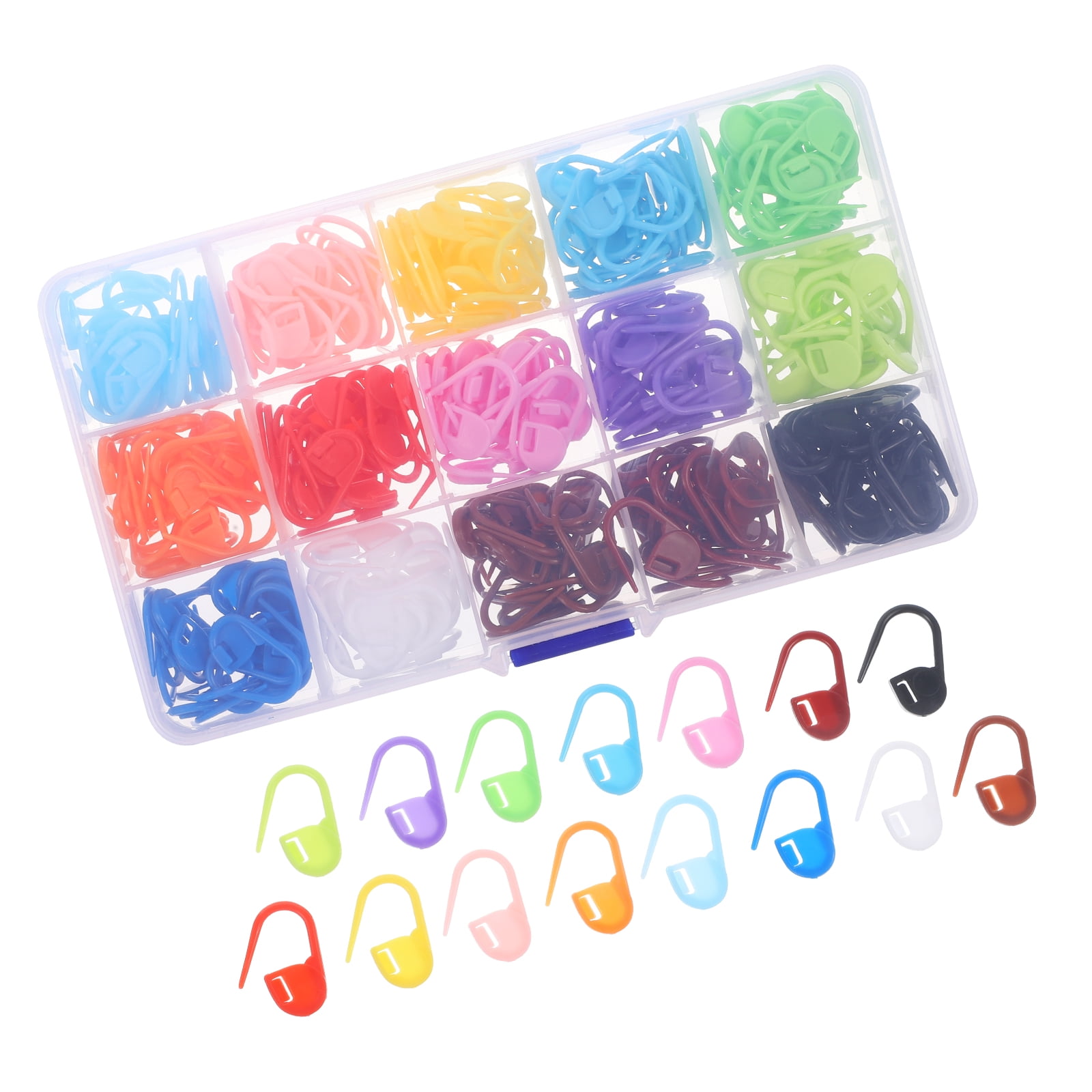 Raindrops Packaging Tape Crochet Marker Lock Stitch Needle Buckle ...