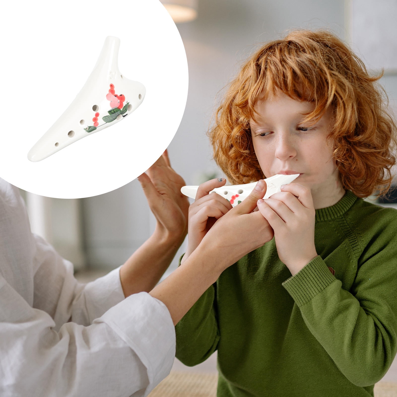 Raindrops Painting Ocarina Musical Instrument Sweet Sound Student Child ...