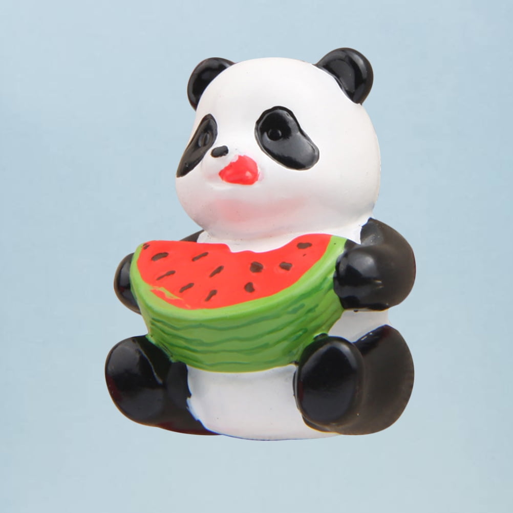 Raindrops Panda Fruit Design Magnetic Button Refrigerator Sticker for ...