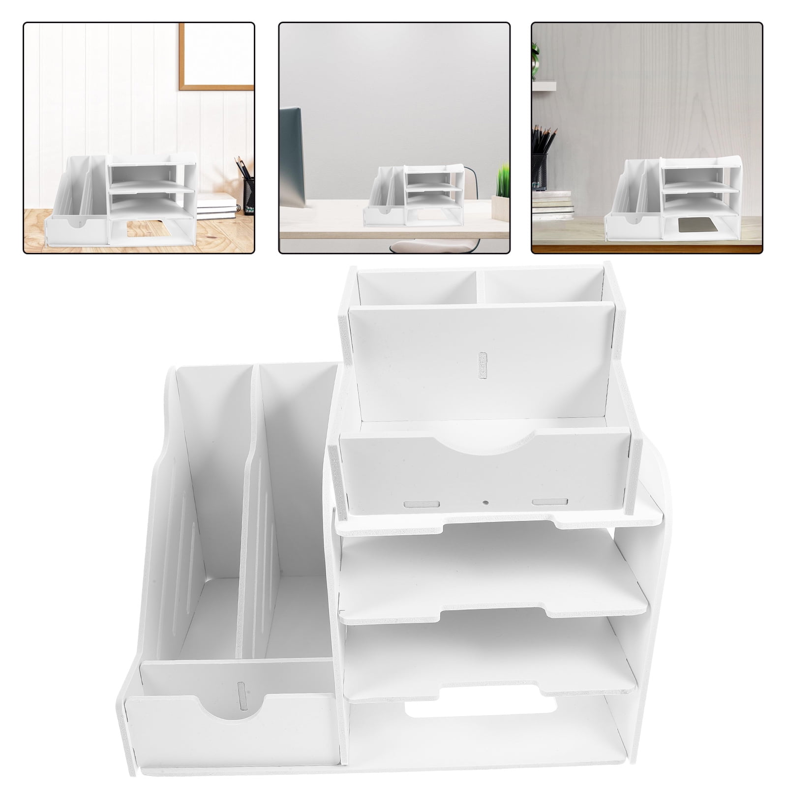 Raindrops Paper Sorter Holder File Storage Shelf Desktop Paper ...