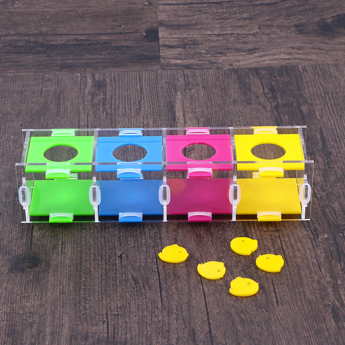 Raindrops Parrot Coin Box Toys Bird Intelligence Activity Educational ...