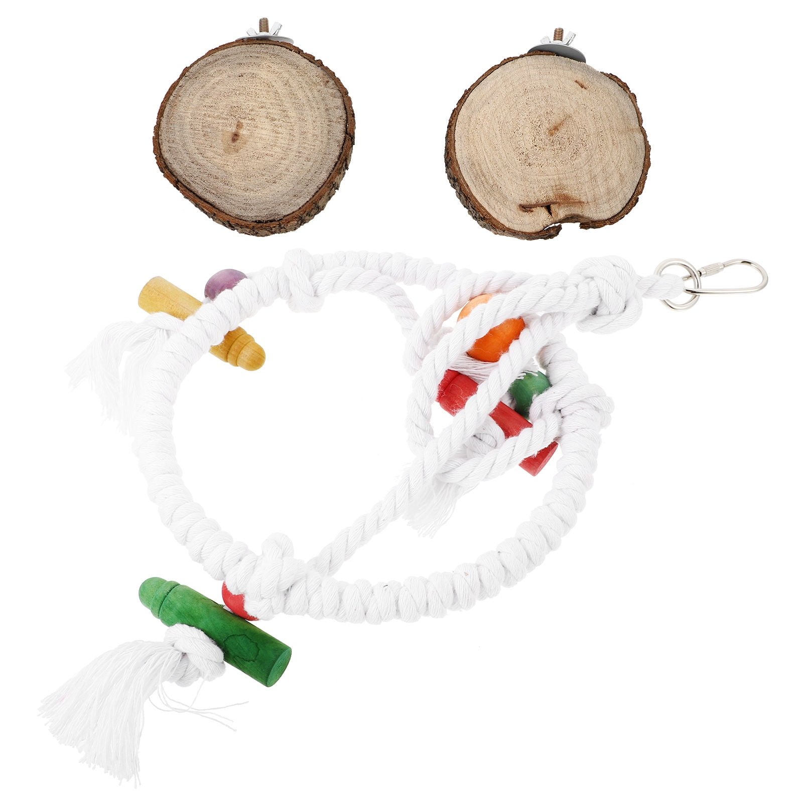 Raindrops Parrot Toys Parakeet Hanging Bird Activity Travel - Walmart.com
