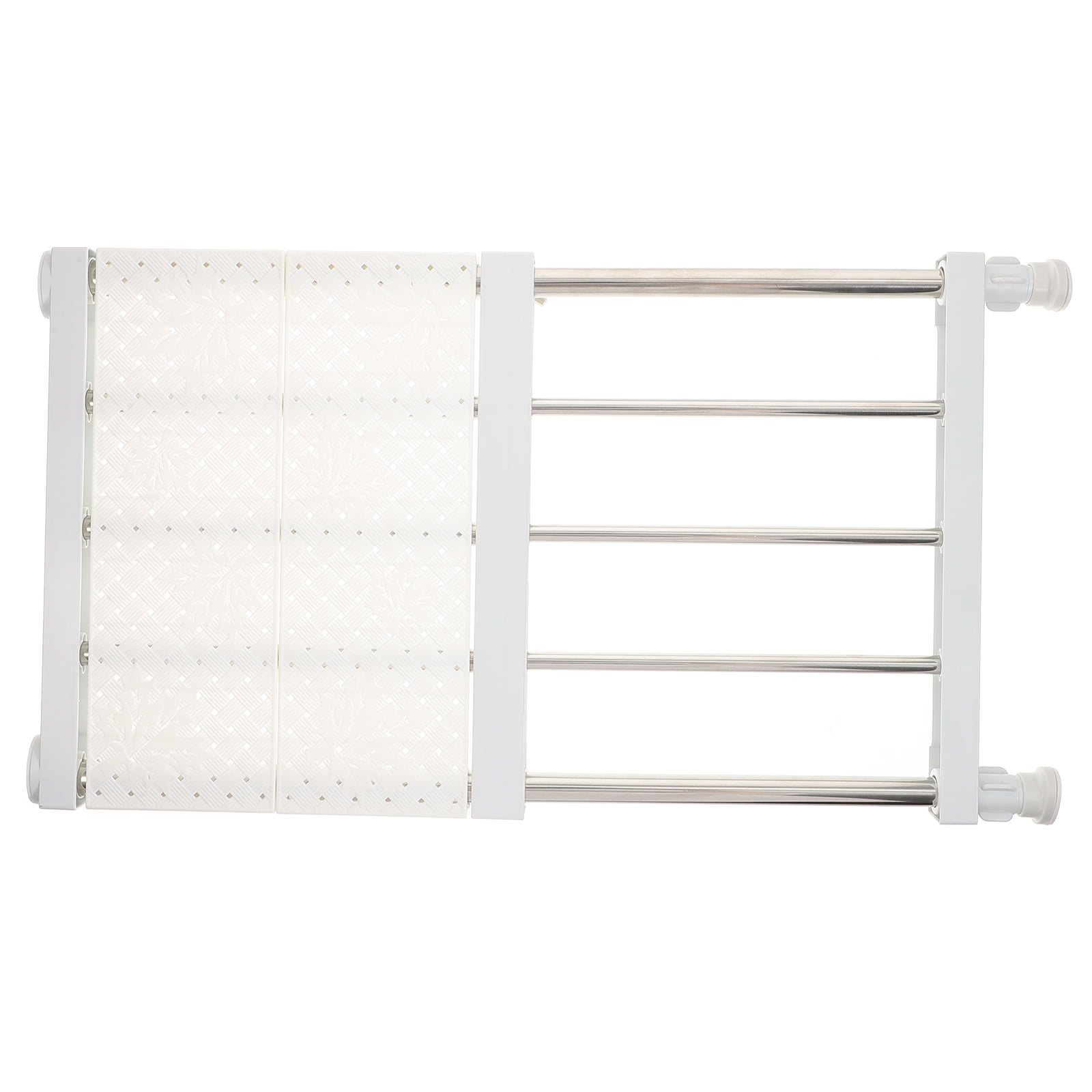 Raindrops Partition Storage Rack Closet Shelf Divider White - Walmart.com