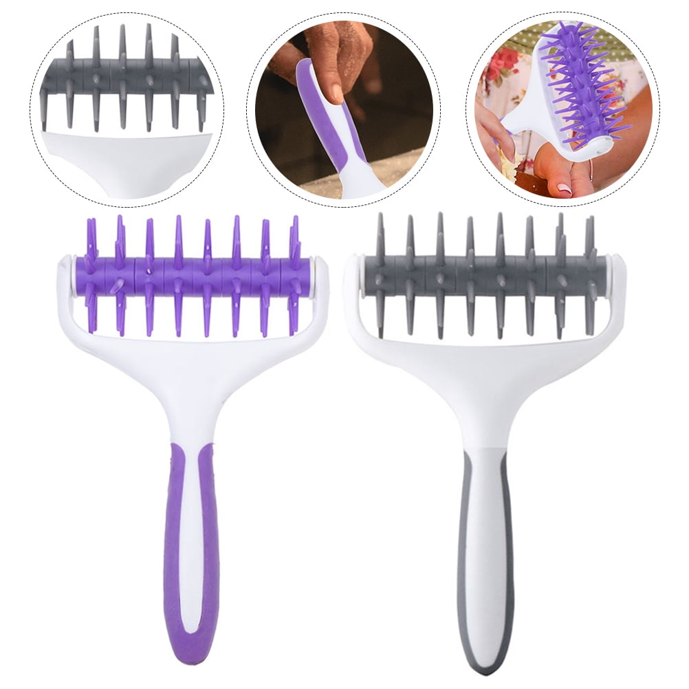 Raindrops Pastry Dough Roller with Needle Design for Baking ABS ...