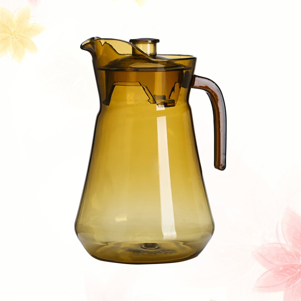 Raindrops Pc Acrylic Beverage Pitcher Cold Water Kettle Lid For Easy ...