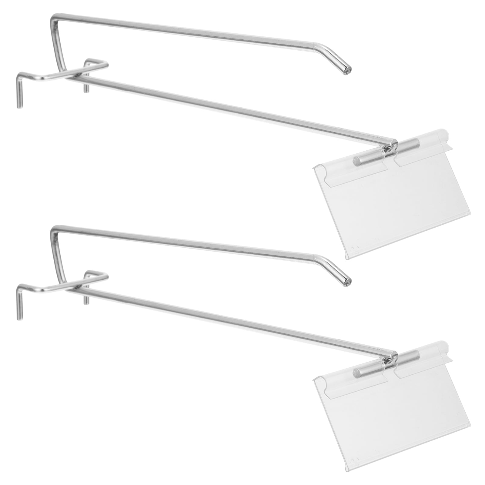 Raindrops Pegboard Display Hook 2 Sets 10x2.2in Stainless Steel Hanging ...