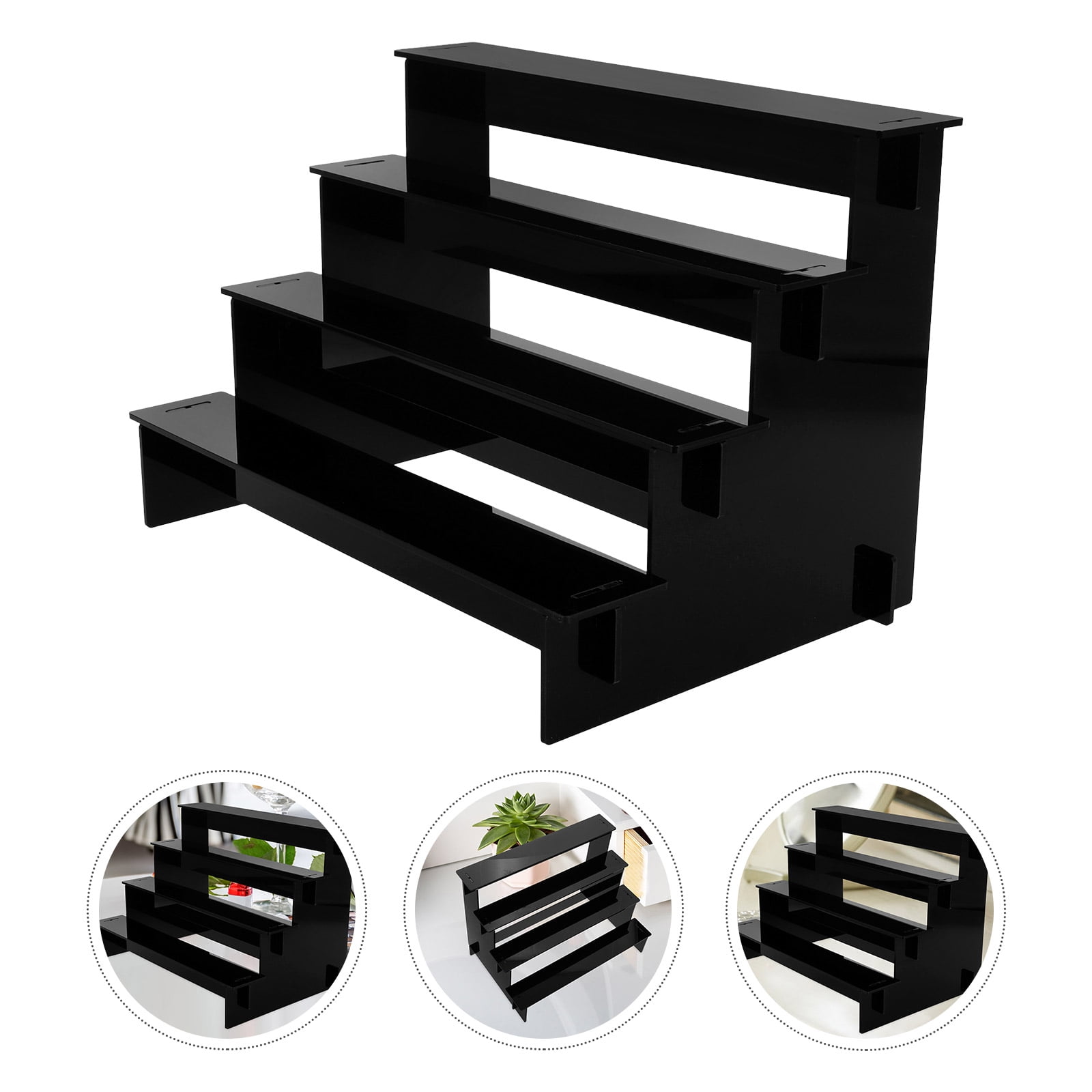 Raindrops Perfume Organizer Tray 4 Tiered Shelf Perfume Display Stand ...