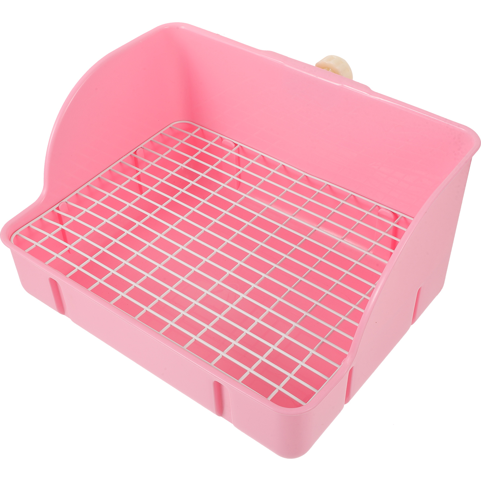 Raindrops Pet Toilet Pee Pads for Dogs Poop Guinea Pig Bins Potty Pink ...