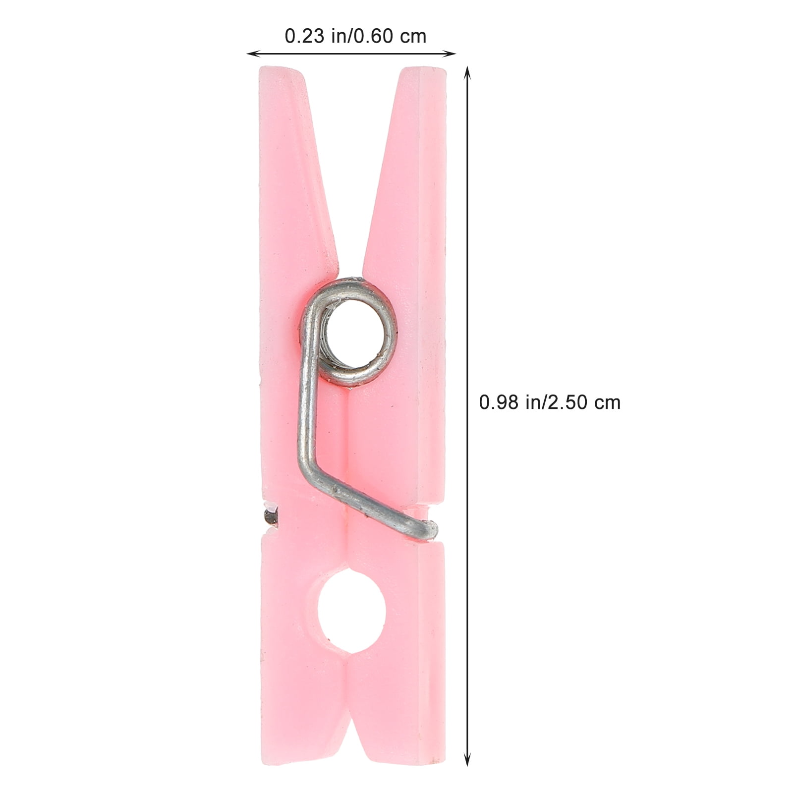 Raindrops Pink Resin Baby Shower Clips for Photo and Cards Fixing with ...