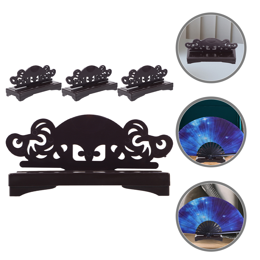 Raindrops Plastic Fan Display Stand for Holding Fan with Stable ...