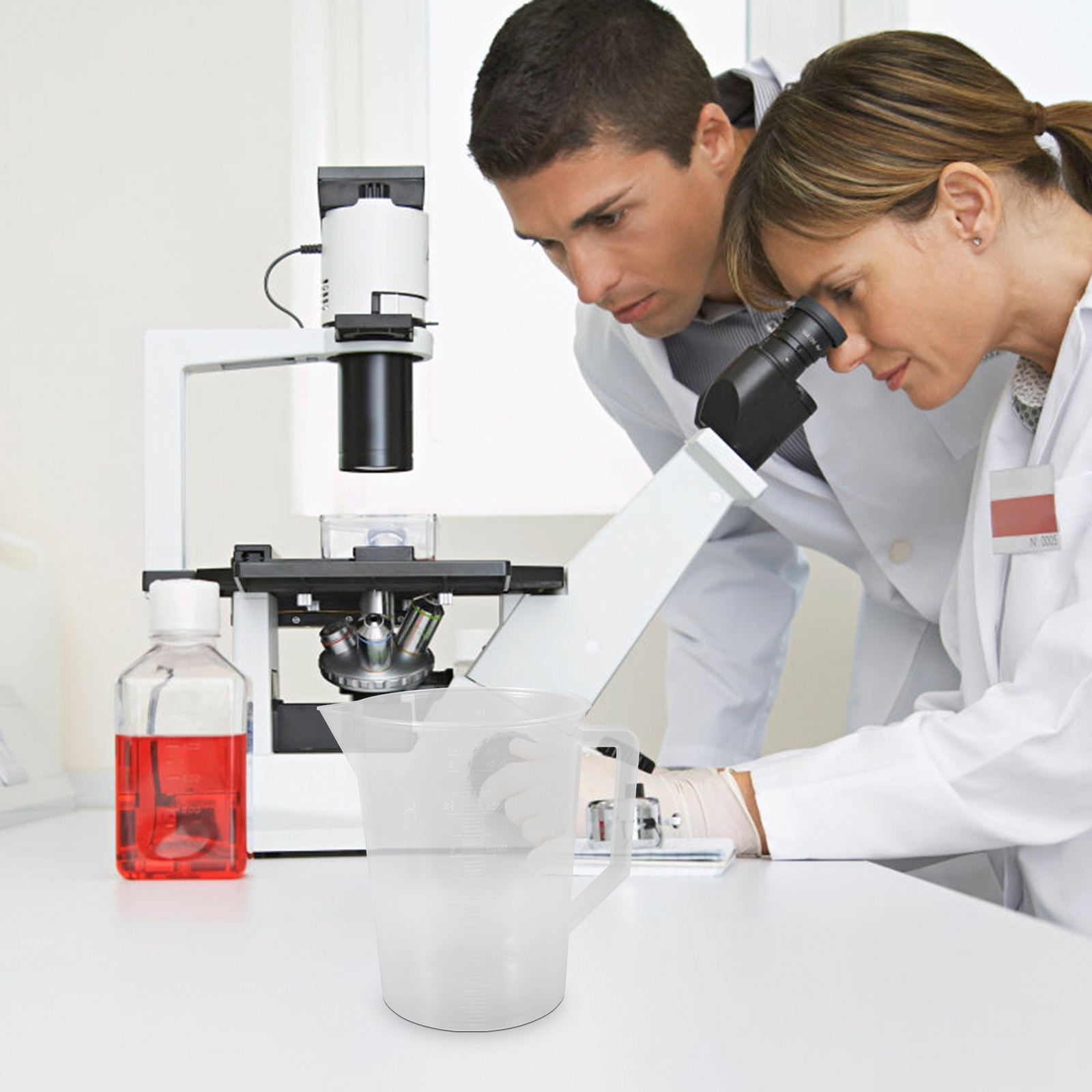 Raindrops Plastic Graduated Measuring Beaker With Clear Scale 3000ml ...