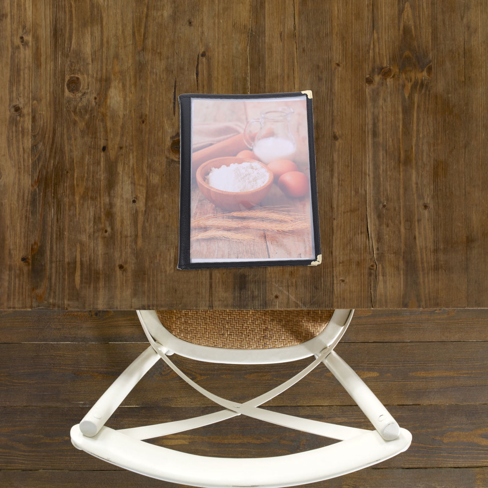 Raindrops Plastic Menu Cover With Clear Inserts Menu Book Transparent ...