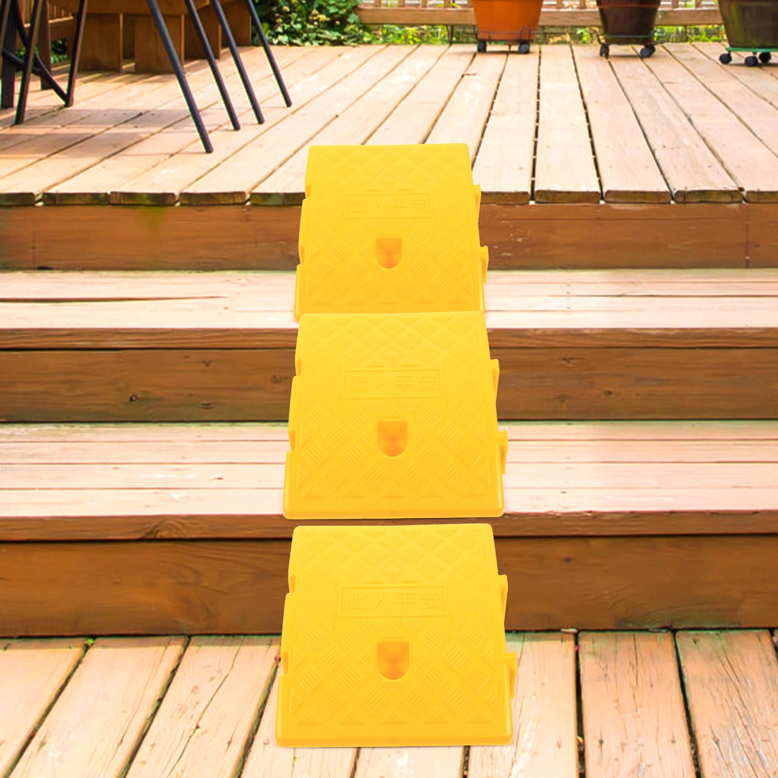Raindrops Plastic Slope Ramp Plastic Threshold Ramp Portable ...