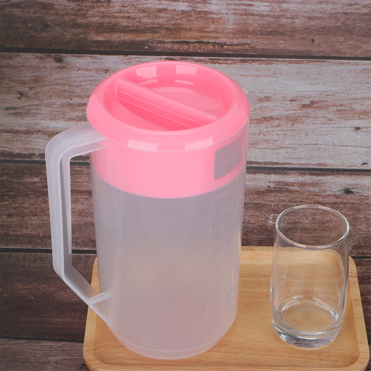 Raindrops 4000ml White Plastic Water Kettle with Lid, Lightweight ...