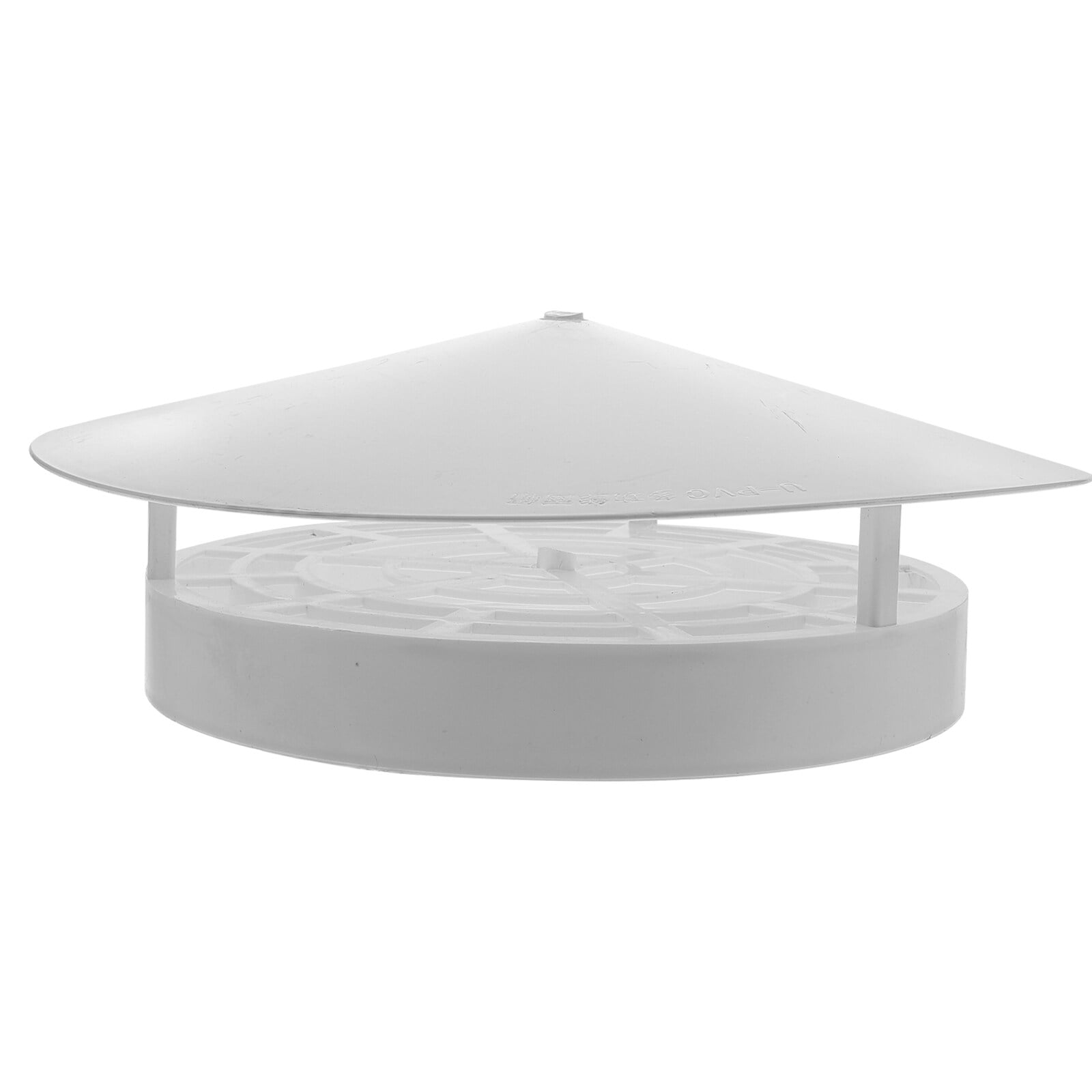 Raindrops Plumbing Roof Rain Hat Chimney Cowl 32.5X32.5CM White ...