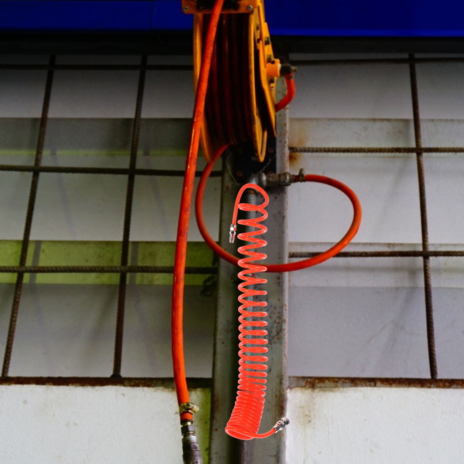 Raindrops Pneumatic Air Compressor Tube Quick Connector Industrial Air ...