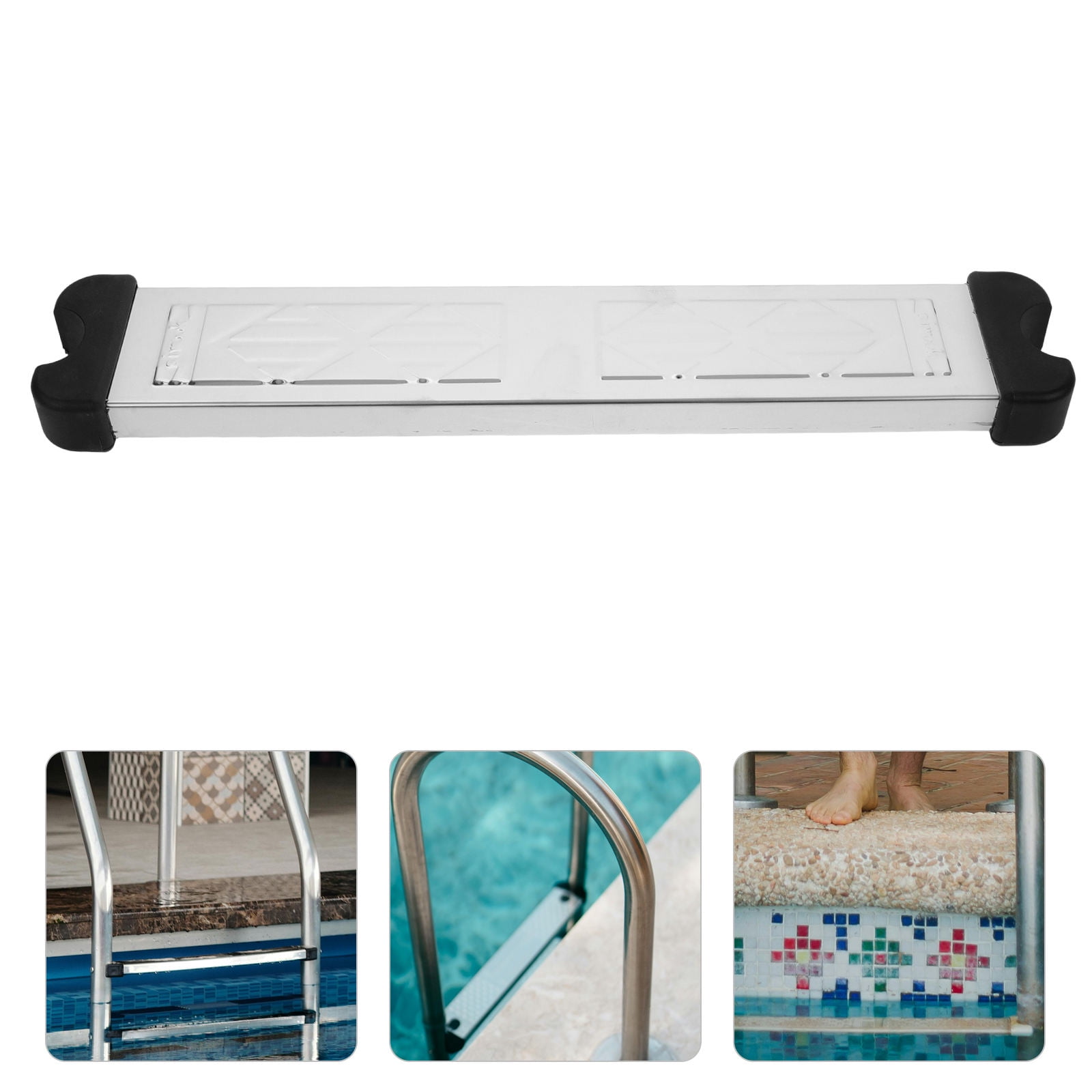 Raindrops Pool Step Replacement 1Pack Metal with Nonskid Texture for ...