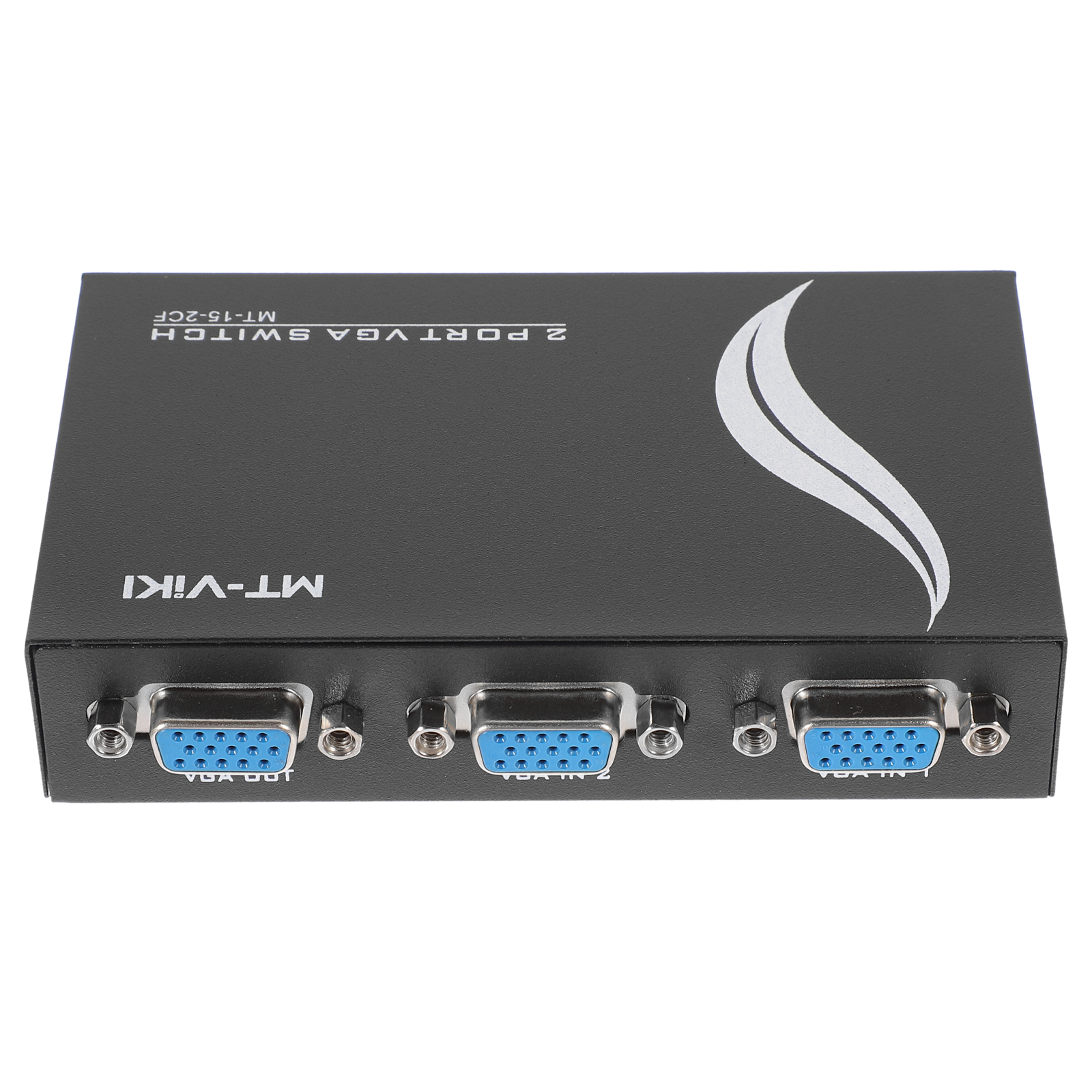 Raindrops Portable 2 In 1 Out 2-Port VGA Box Splitter for PC /DVD ...