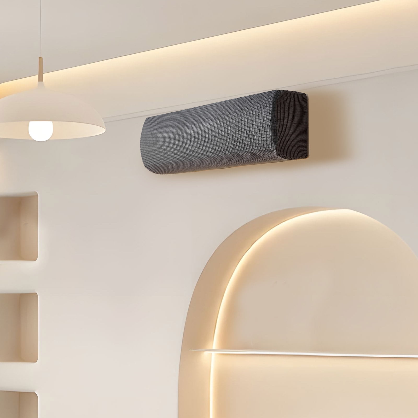 Raindrops Portable Air Conditioner Cover Waterproof Indoor AC Protector ...